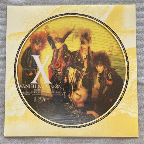 X エックス Vanishing Vision ソノシート付き メルカリ