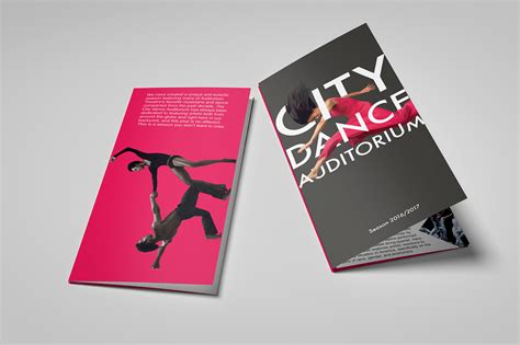 City Dance Auditorium Leaflet On Behance
