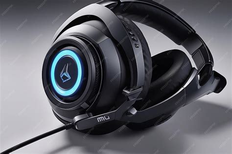 Premium Photo Detailed Gaming Headset Showcase Branding Emphasis