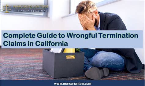 A Complete Guide To Wrongful Termination Claims In California