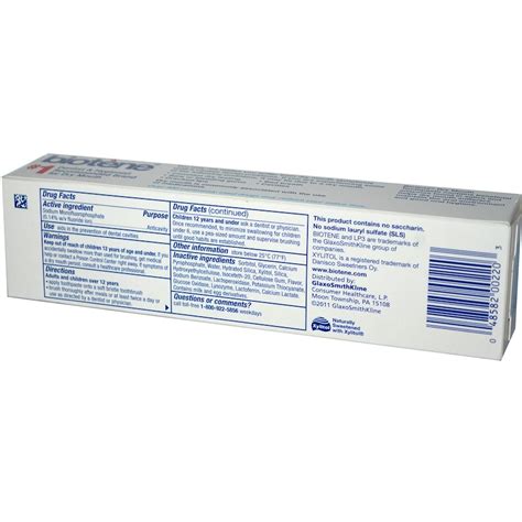 Biotene Dental Products Dry Mouth Fluoride Toothpaste Fresh Mint