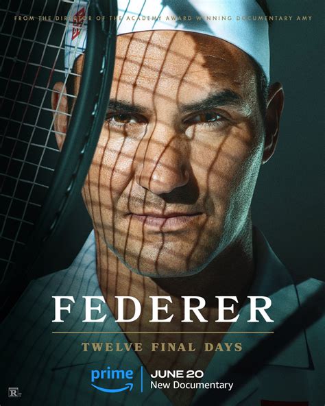 Amazon Unveils Official Trailer Poster For Federer Twelve Final Days