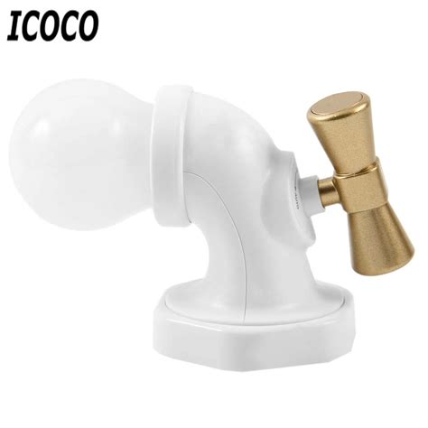 Icoco Hot Unique Water Tap Shape Lamp Rechargeable Voice Control Usb