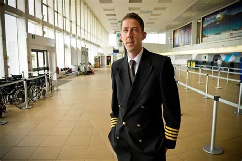 Pilot Jonathan is a real high-flyer having worked his way up at Glasgow ...