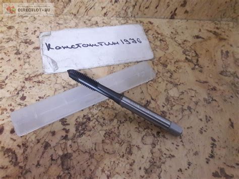Метчик канавка прямая М8 FANAR B M8x1.25 6HX HSS-E MADE IN POLAND ...