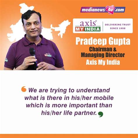 There Is A Major Shift In ‘top Of The Mind Recall Pradeep Gupta Axis My India