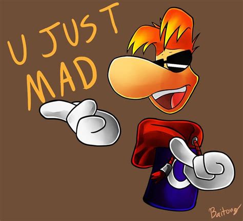 U Just Mad Rayman By Baitong9194 Rayman Legends Character Art Game Character