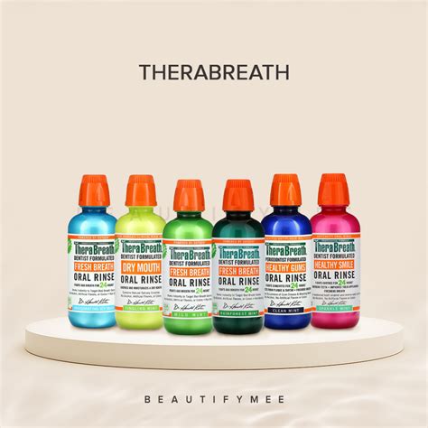 Therabreath Dentist Formulated Oral Rinse Shopee Singapore