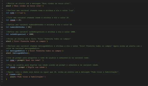 Desafio 01 Hora Da Prática Lógica De Programação Mergulhe Em