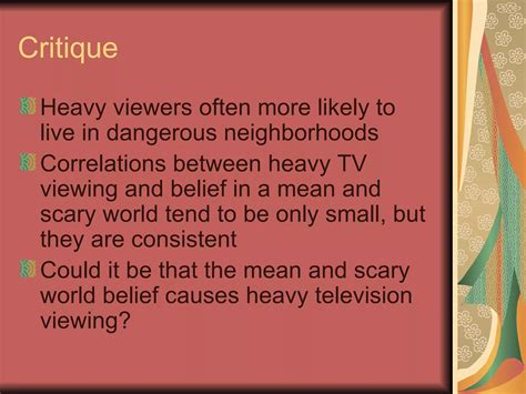 Cultivation Theory Ppt