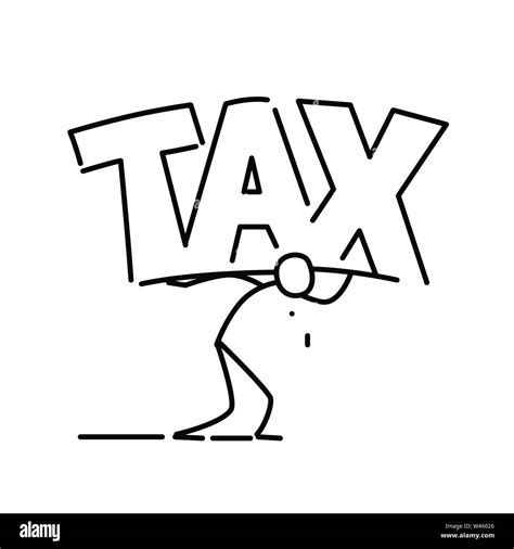 Taxes Clipart Black And White