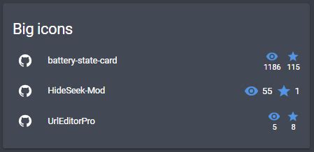 GitHub Maxwroc Github Flexi Card Github Stats Card For Home Assistant