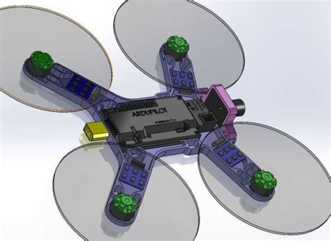 Probably The Smallest Arducopter Frame Drone Design Diy Drone Drones Concept