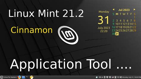 Linux Mint 21 2 Cinnamon Application Launcher Tool YouTube