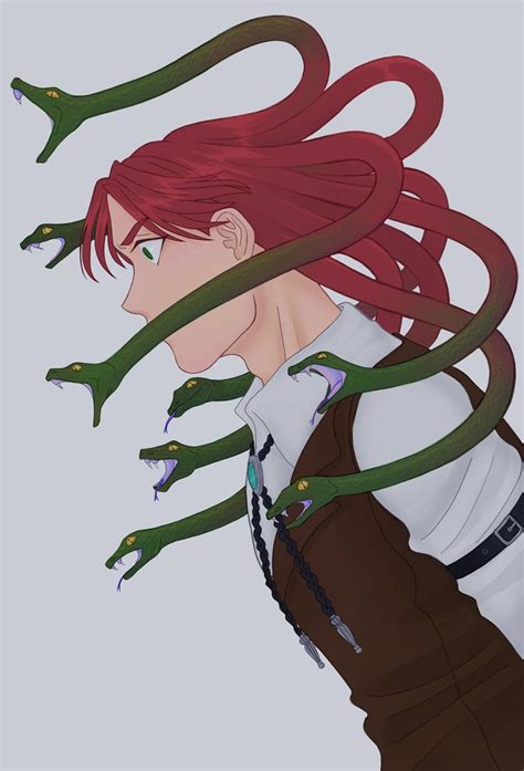 Christopher In 2025 Character Art Monster Characters Male Gorgon