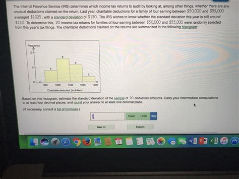 Solved The Internal Revenue Service IRS Determine Which Chegg