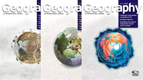Geography Editorial Collective Member Vacancy Physical Geography Specialism Geographical