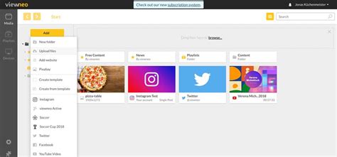 Viewneo Docs Add Content En