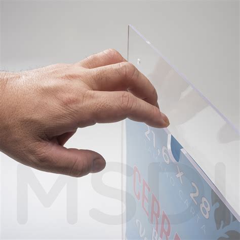 Phm A Porta Hoja Mural Con Tornillos Carta Vertical Msdi