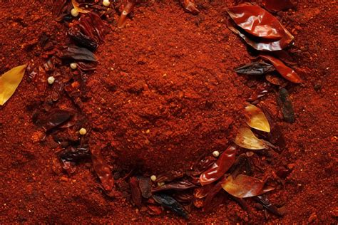 Pepper Spice Powder Background Chili Powder Red Pepper Powder Background Background Image And