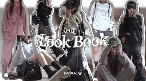 Eng 일주일 개강코디 가을룩북˚₊‧ 편하고 예쁜 가을 데일리룩 개강룩추천 여자가을코디 Youtube
