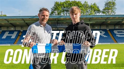 Extended Connor Comber Bury Fc News