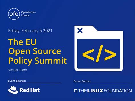 Katrine Gasser On Linkedin The Eu Open Source Policy Summit 2021