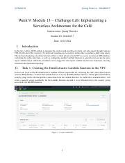 Implementing Serverless Architecture For Daily Sales Reporting Course Hero