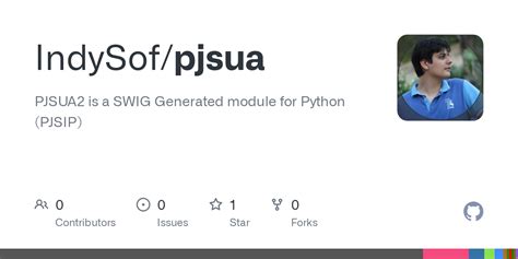 Github Indysofpjsua Pjsua2 Is A Swig Generated Module For Python Pjsip