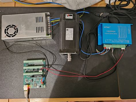 Basic Pncconf Conf With 7i96s Board Hbs86h Drive And Close Loop Stepper Motor Linuxcnc