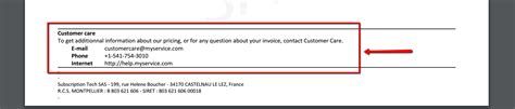 How To Update The Customer Care Section Assistance And Documentation