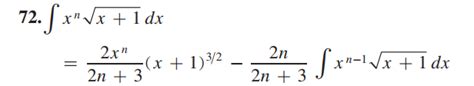 Solved Reduction Formulasin Exercises 67 73 ﻿use