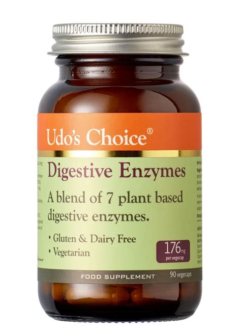 Digestive Enzyme Contains 7 Plant Based Enzymes 90 Caps