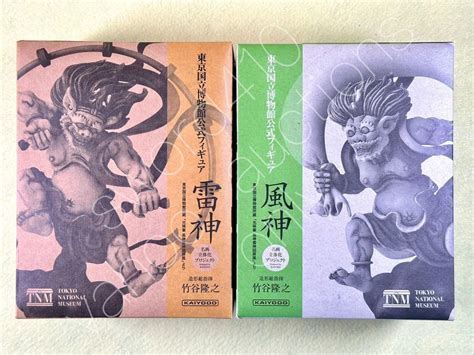 Amazon 尾形光琳風神雷神国立博物館限定公式フィギュア海洋堂リボルテックタケヤ竹谷隆之風神雷神図屏風 フィギュア・ドール 通販