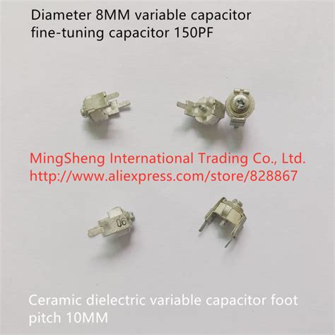 Original New 8mm Variable Capacitor Fine Tuning Capacitor 150pf Ceramic