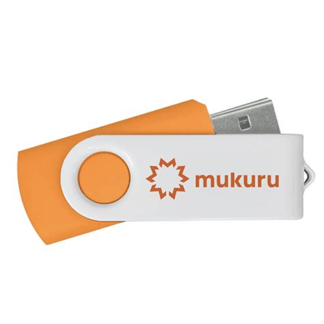 128mb Usb 2 0 Flash Drive Swivel Blank Media