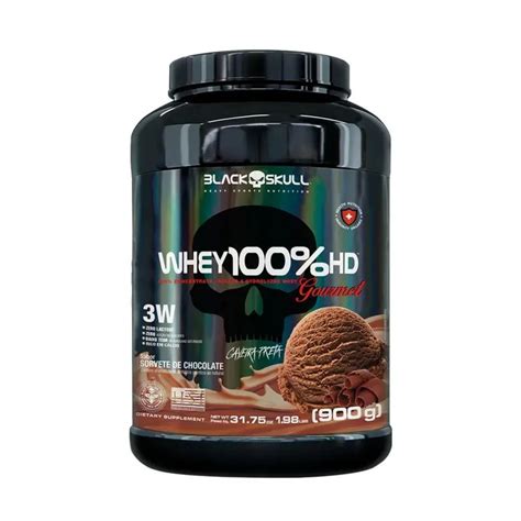 Pote Whey 100 Hd Gourmet 900g Chocolate Pote Whey 100 Hd Gourmet