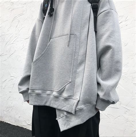Mens Oversized Long Sleeve Hoodie Pullover Avangarde In 2024