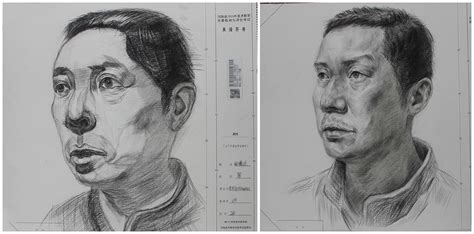 60分素描是啥样素描70分水平大山谷图库