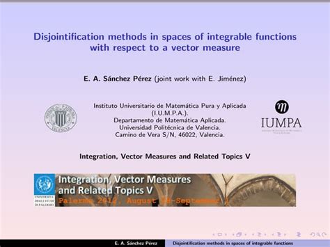 disjointification methods in spaces of integrable functions with respect to a vector measure pdf