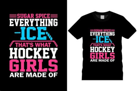 Premium Vector Premium Vector Ice Hockey Tshirt Design