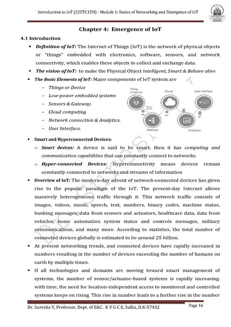 Intro Iot Module Etc H By Dr Suresha V Pdf