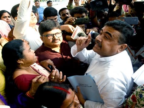 Suvendu Adhikari Suspended From West Bengal Assemblys Winter Session