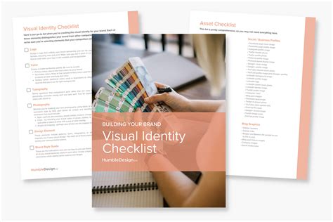 My Visual Identity Checklist Each Of The Elements In Our Visual… By