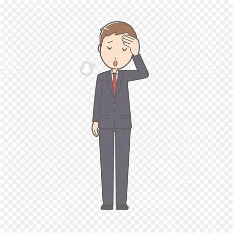 卡通版叹气的人物PNG图片素材下载 图片编号ypagoebj 免抠素材网
