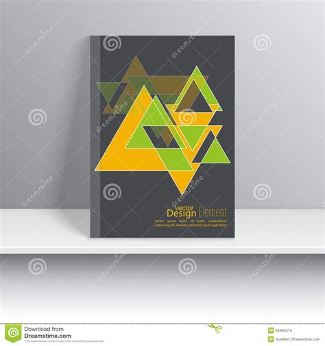 Magazine Cover Stock Vector Illustration Of Identity 53465374