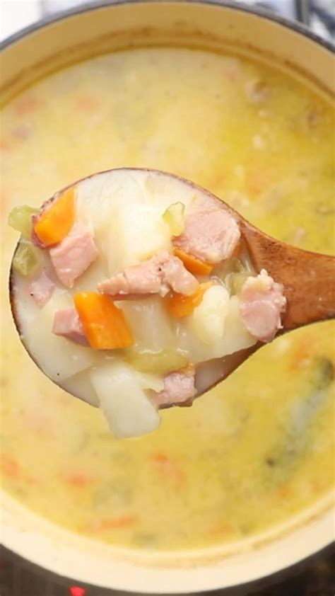 Leftover Ham Bone Soup Recipe