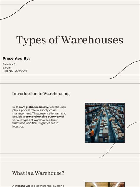 Types Of Warehouses Pdf