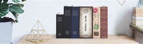 Book Safe Combination Lock Dictionary Ohuhu Diversion Secret Safe
