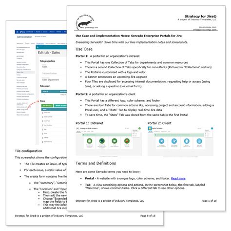 Application Review Servado Enterprise Portals For Jira Strategy For